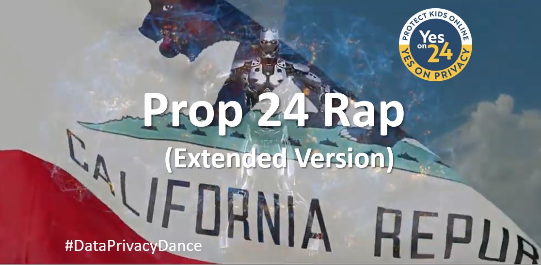 Dancing for Data Privacy: The Prop 24 Rap - Yes on Prop 24