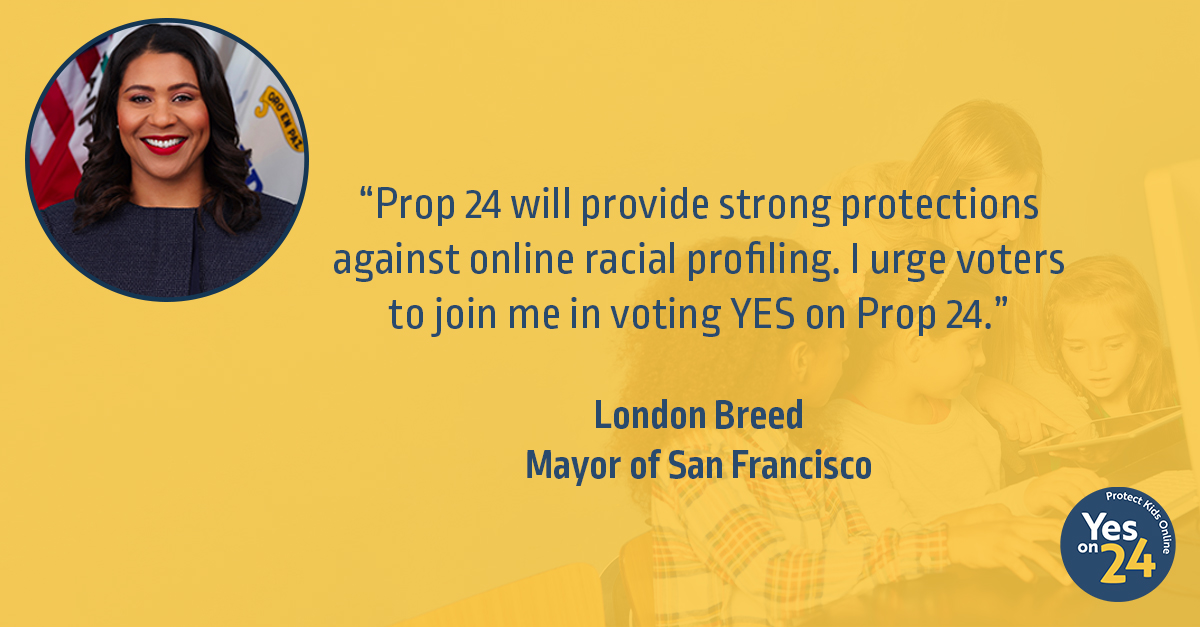 SF Mayor London Breed Endorses Prop 24 | Yes on 24 SF Mayor London Breed Endorses Prop 24 | Yes on 24